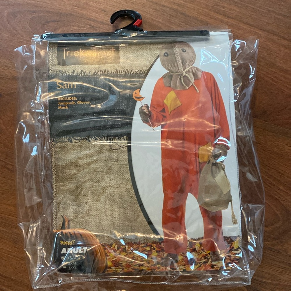 Sam Trick R Treat Adult Halloween Costume Size Xs/S - Gem